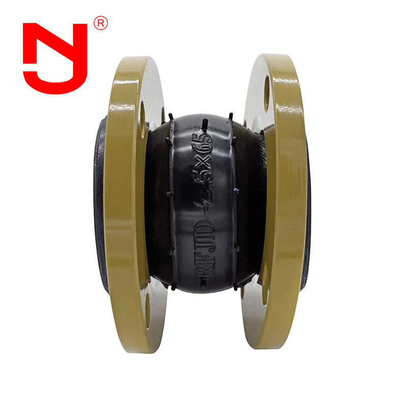 Cost-Effective Single Sphere Rubber Expansion Joint with Brass End Fittings