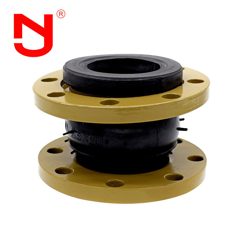 Cost-Effective Single Sphere Rubber Expansion Joint with Brass End Fittings