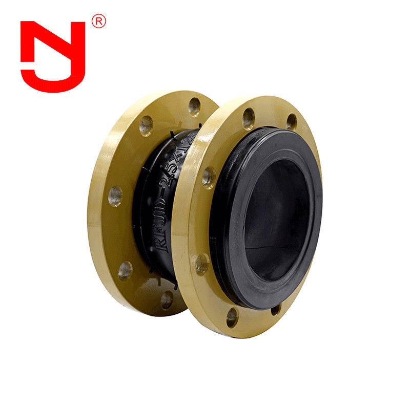 150 PSI Pressure Rating Single Sphere Rubber Expansion Joint DN125 Temperature Rating 200°F