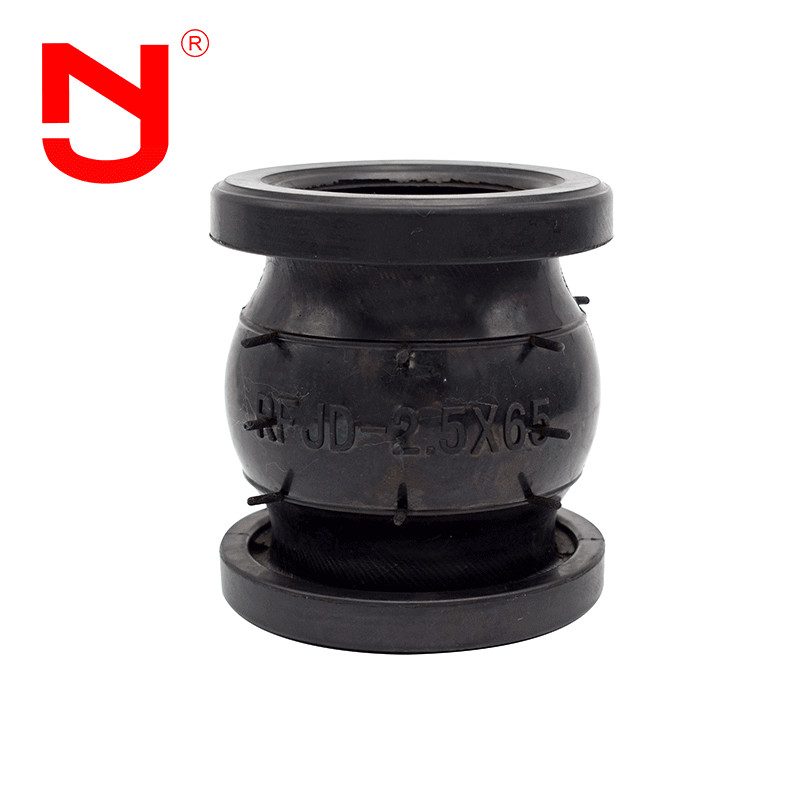 Round DN65 Single Sphere Rubber Expansion Joint For Piping Systems