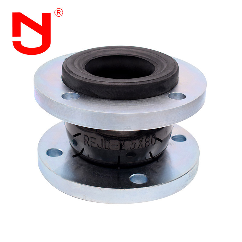 Single Sphere Rubber Flexible SS304 Flange EPDM Connection Type For ...
