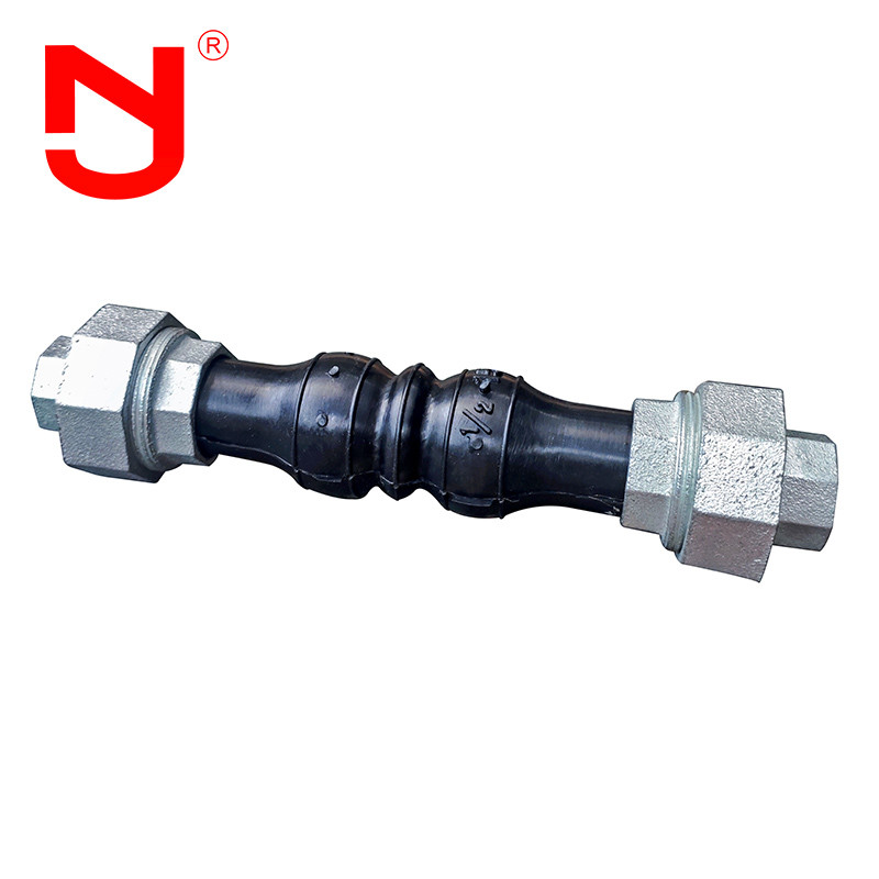 EPDM Stainless Steel Screwed Union Bspt Threaded Joint Rubber Flexible ...