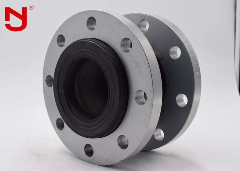 Isolation Pipe Rubber Bellows Expansion Joint Black Color 6.0 Mpa Burst ...