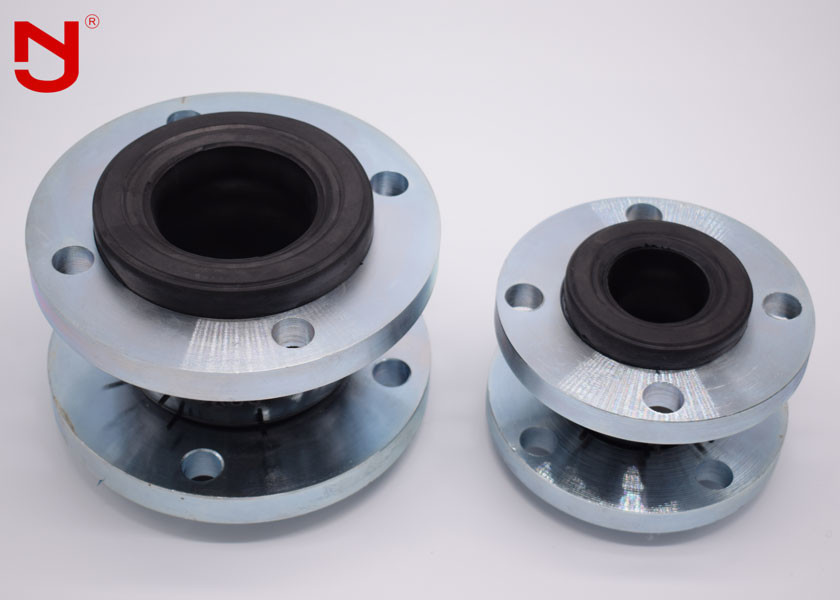 DN32-DN3000 Flexible Rubber Joint Flange , EPDM Bellows Expansion Joint ...