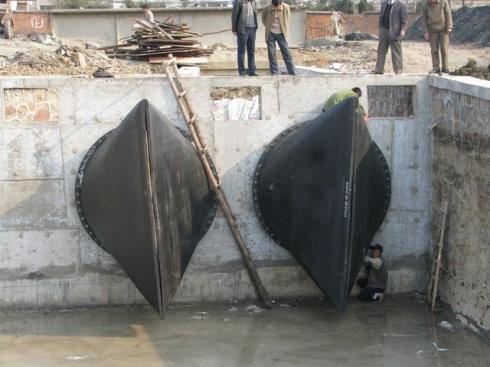 Durable Duckbill Check Valve Epoxy Fusion Coating For Drainage Pipe System